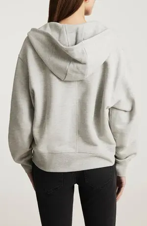 MAVI Oversized Zip-up Cotton-blend Hoodie