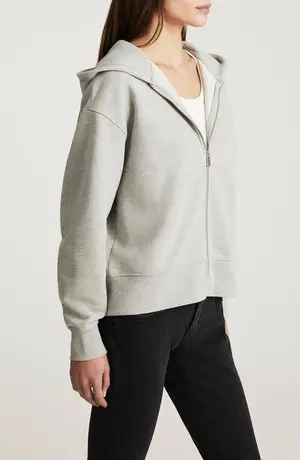 MAVI Oversized Zip-up Cotton-blend Hoodie