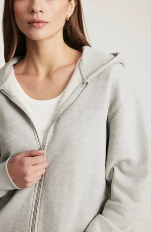 MAVI Oversized Zip-up Cotton-blend Hoodie