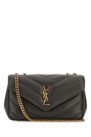 Saint Laurent Small Loulou Shoulder Bag - Grey