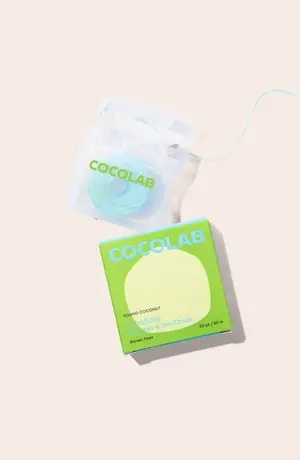 COCOLAB Cocofloss Refillable Coconut Mint Dental Floss
