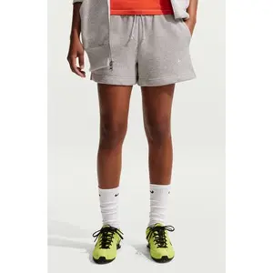 Nike Sportswear Phoenix Fleece Mid-rise 4-inch Shorts - 043 Prpltm/sail