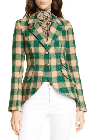Smythe Plaid Wool Hunting Jacket