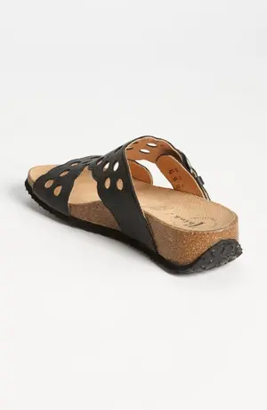 Think! Mizzi T-strap Sandal - Black