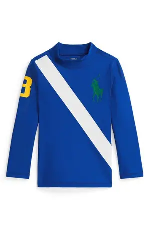 Polo Ralph Lauren Long-sleeve Mock Neck Rashguard