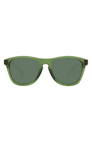 BLENDERS EYEWEAR 53.5mm L-Series Polarized Square Sunglasses Pine