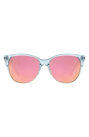 BLENDERS EYEWEAR 57mm Polarized Cat-eye Sunglasses - Sky Mistress