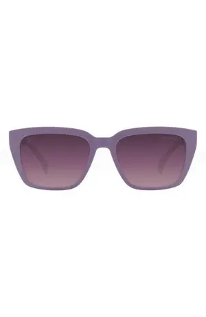 BLENDERS EYEWEAR 54mm Polarized Square Sunglasses - Lavender Lilly