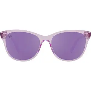 BLENDERS EYEWEAR 54mm Polarized Cat-eye Sunglasses - Lilac Lush