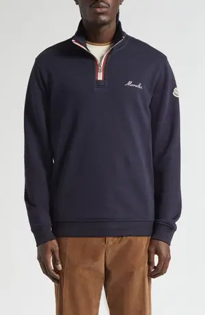 Moncler Collared Sweatshirts Hoodies For Men