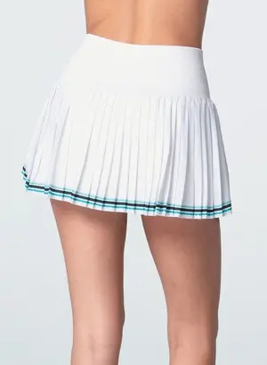 Lucky In Love Win It Pleated Skirt