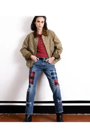 FORTELA Jill Custom Wash Five-pocket Denim Trousers - Multicolor