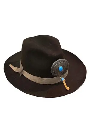 FORTELA Clarita Merino Wool Cowboy Hat - Brown