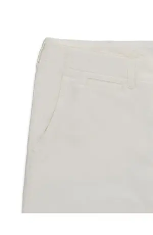 FORTELA Wallace Twill Cotton Trousers - White