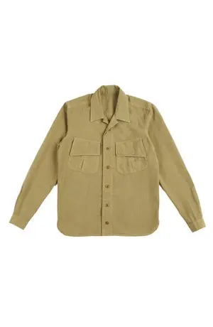 FORTELA Meckongt Cotton Overshirt - Cider