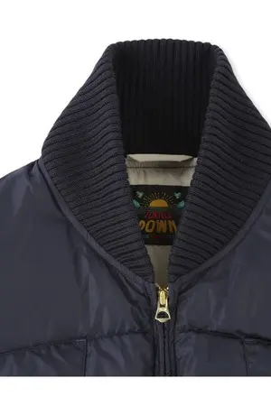 FORTELA Quilted Down Vest - Blue