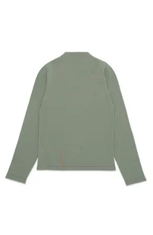 FORTELA Cashmere Serafino Jersey Shirt - Green