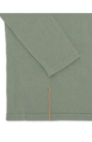 FORTELA Cashmere Serafino Jersey Shirt - Green