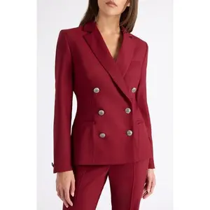 Santorelli Double Breasted Blazers For Women