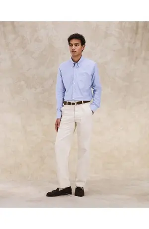 FORTELA Costes Classic Cotton Shirt - Sky