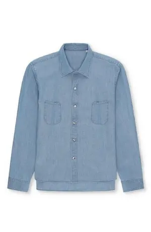 FORTELA Liam Cotton Chest Pocket Shirt Stondato