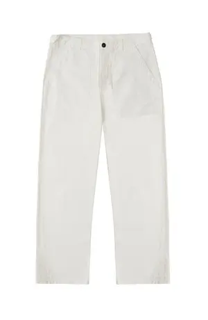 FORTELA Jerryt Gabardine Fatigue Trousers - Ecru