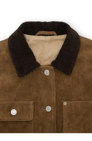 FORTELA Fedra Suede Leather Jacket