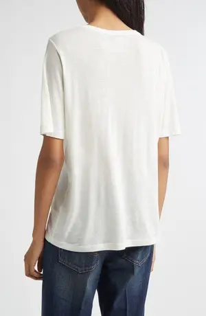 Stella McCartney Beaded Logo T-shirt
