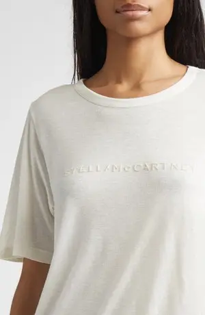 Stella McCartney Beaded Logo T-shirt