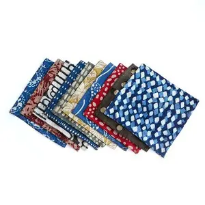 ICHCHA Reusable Cotton Cocktail Napkins 8x8 - Multi