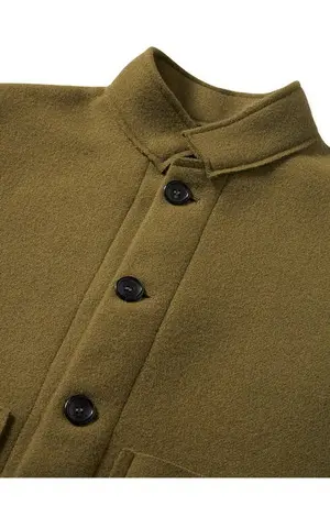 FORTELA Miller Short Virgin Wool Jacket - Olive