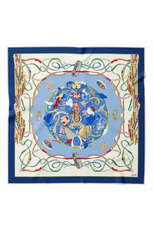 ELIZABETTA Sella Nobilesilk Foulard For Women