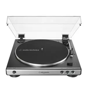 AUDIO-TECHNICA At-lp60x Fully Automatic Belt-drive Stereo Turntable - Gunmetal/black