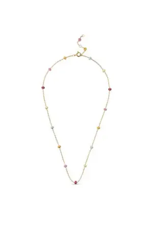ENAMEL COPENHAGEN Lola Bold Necklace - Rainbow