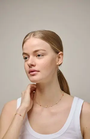 ENAMEL COPENHAGEN Lola Bold Necklace - Rainbow