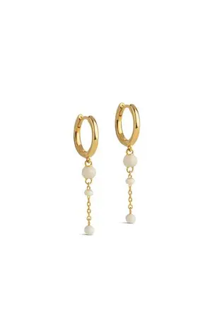 ENAMEL COPENHAGEN Lola Bold Hoop Earrings - Daisy