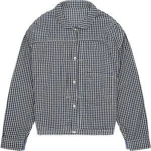 FORTELA Peter Vichy Cotton Overshirt - Blue
