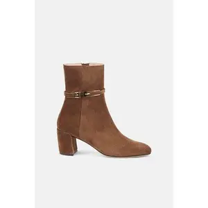 Agl Lynn Buckle Heeled Bootie