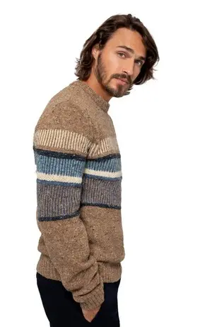 CELTIC & CO. Donegal Wool Sweater - Camel