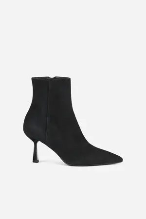 Agl Velour Ankle Boots