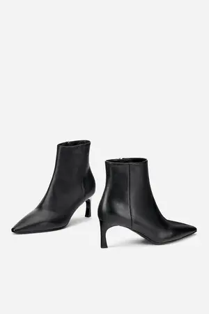 Agl Taylor Heeled Nappa Leather Ankle Boots