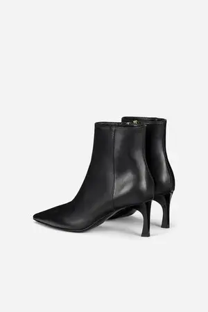 Agl Taylor Heeled Nappa Leather Ankle Boots