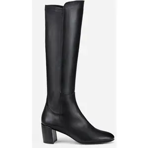 Agl Lynn High Heeled Boot - Black Nappa