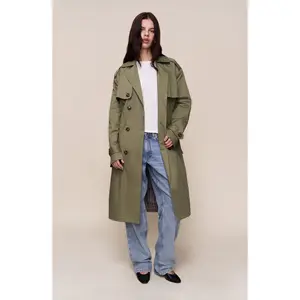 GUIZIO Classic Trench Coat
