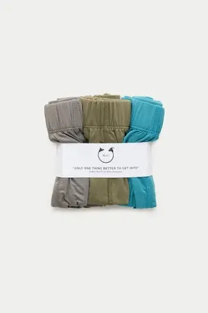 WOLF VS. GOAT (WVG) 3-pack Classic Lyocell Boxers
