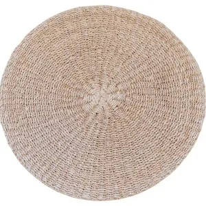 LIKHA Abaca Round Placemats Natural