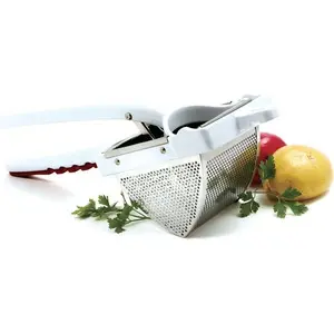 NORPRO Deluxe Jumbo Potato Ricer, Stainless Steel - White