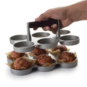 NORPRO Nonstick Cast Aluminum Mini Burger Press