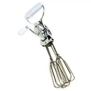 NORPRO Egg Beater Classic Hand Crank Style - Silver