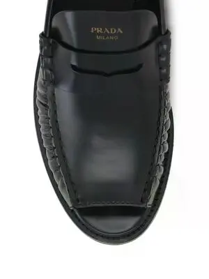Prada Open-toe Loafers